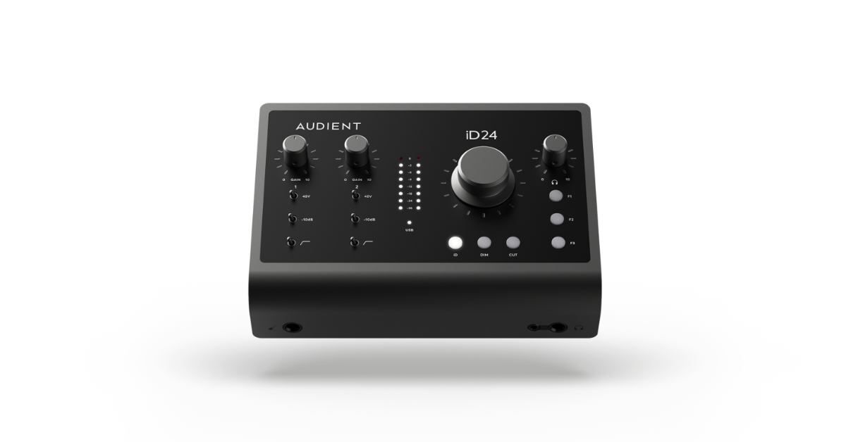 Audient lance la nouvelle interface audio iD24 ! - FR Audio-Technica ...