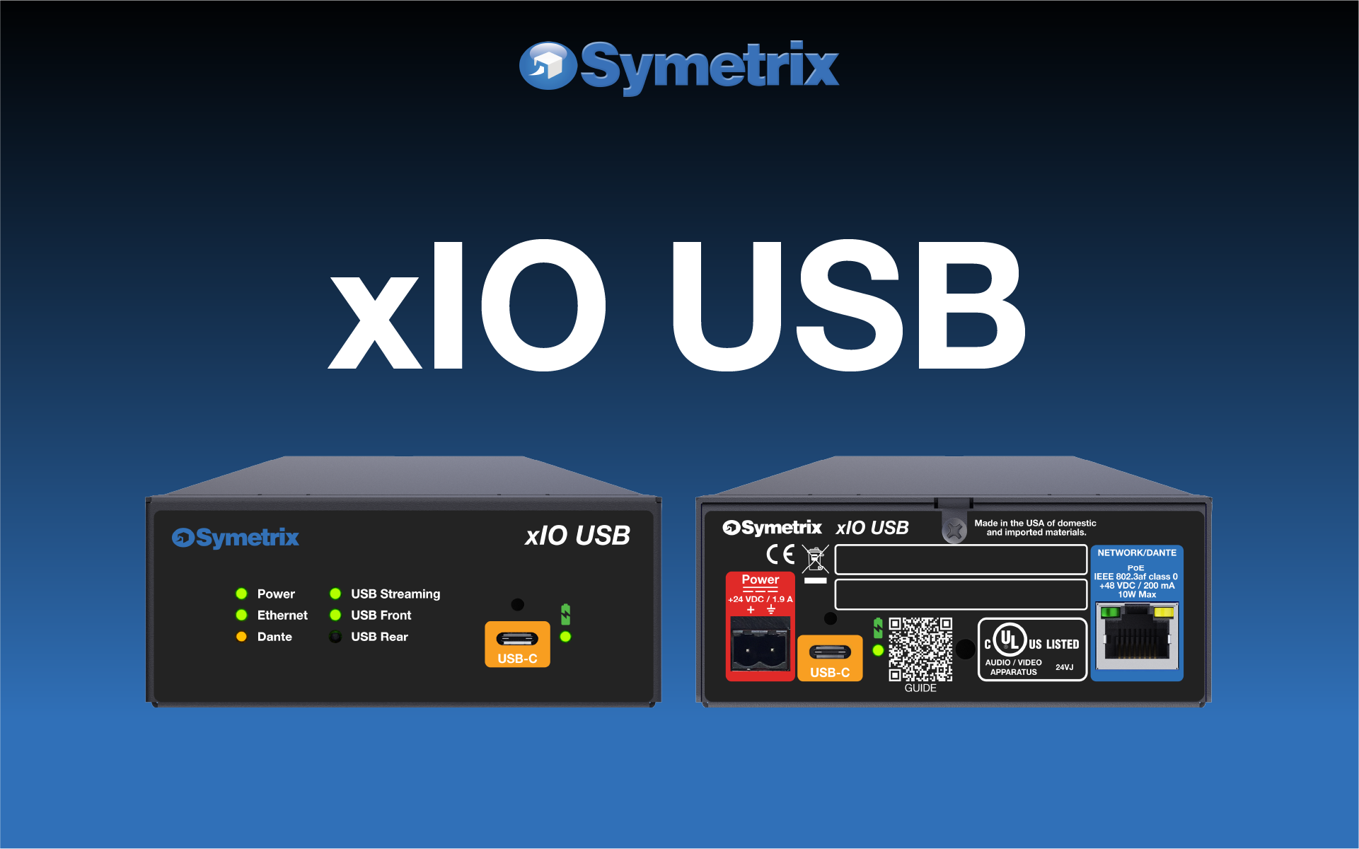 Symetrix introduceert USB AVoIP Audio interface - NL Audio-Technica ...