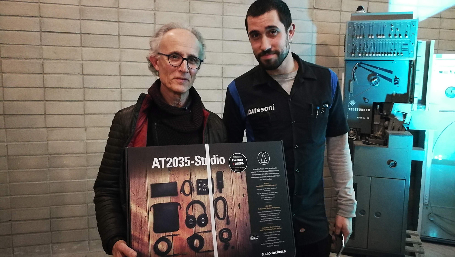 Demostración Audient Sono en Alfasoni (Barcelona) - Audio-Technica Iberia